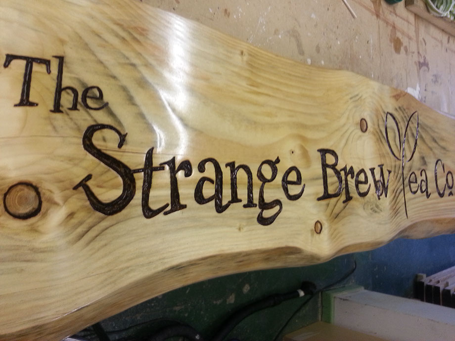 Rustic Carved Signs