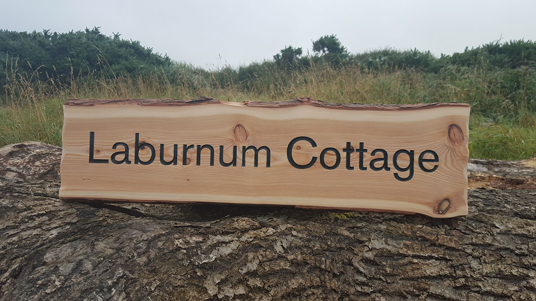 Rustic Carved Signs