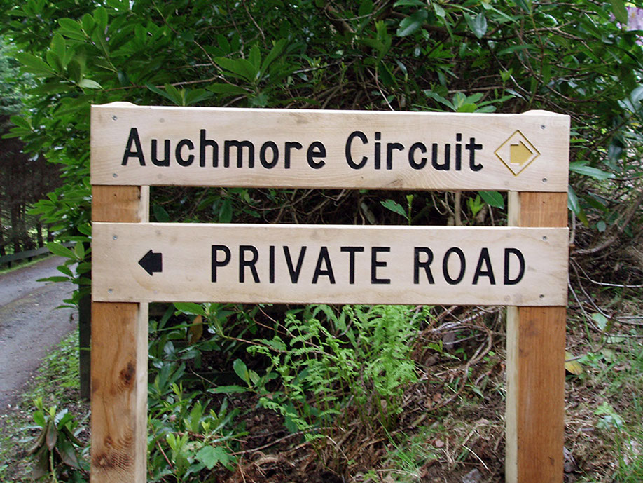 Carved Promotion Signs | Signs of Scotland